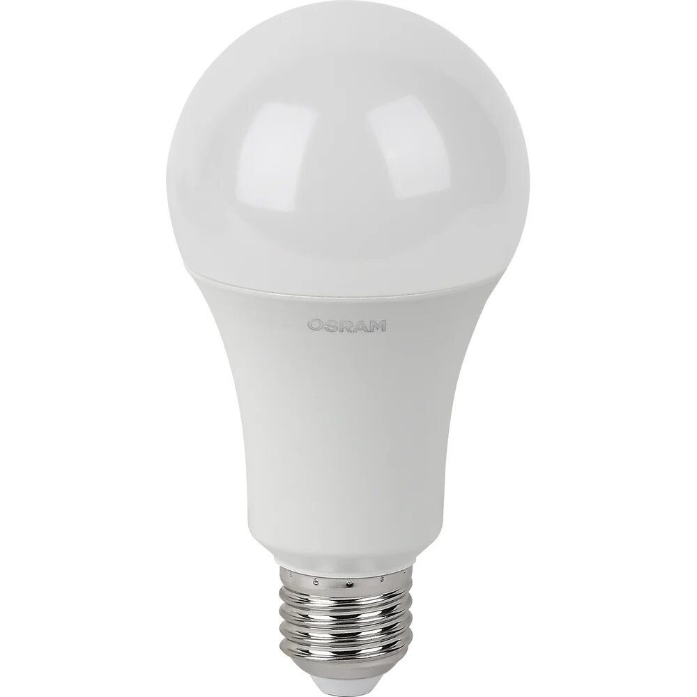 Светодиодная лампа OSRAM LED, Value, A, E27, 1600Лм, 20Вт, замена 150Вт, 4000К, нейтральный белый свет 4058075579323