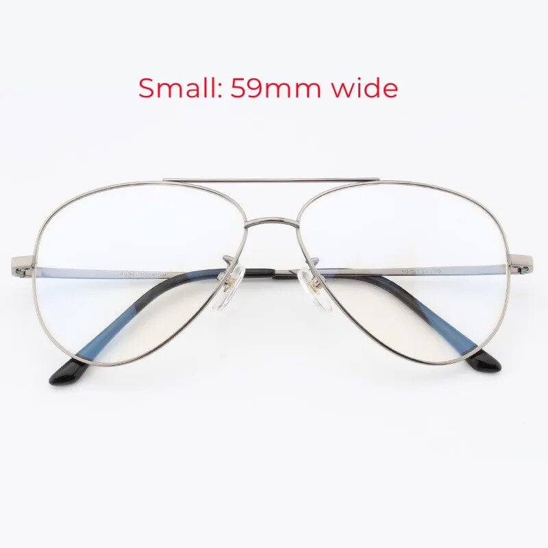 EAGWOO мужские солнцезащитные очки из титана 63 мм Grey 59mm wide