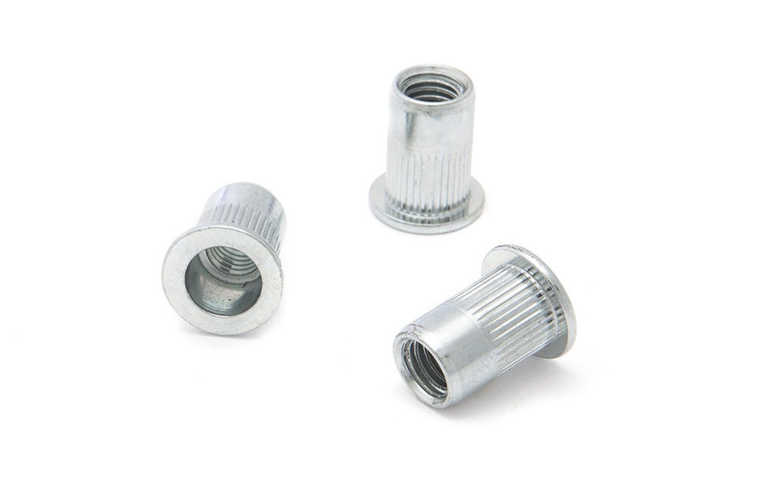 Заклёпки резьбовые стальные с насечкой М3 х 9 мм (50 шт в пакете), Дело Техники, 457309