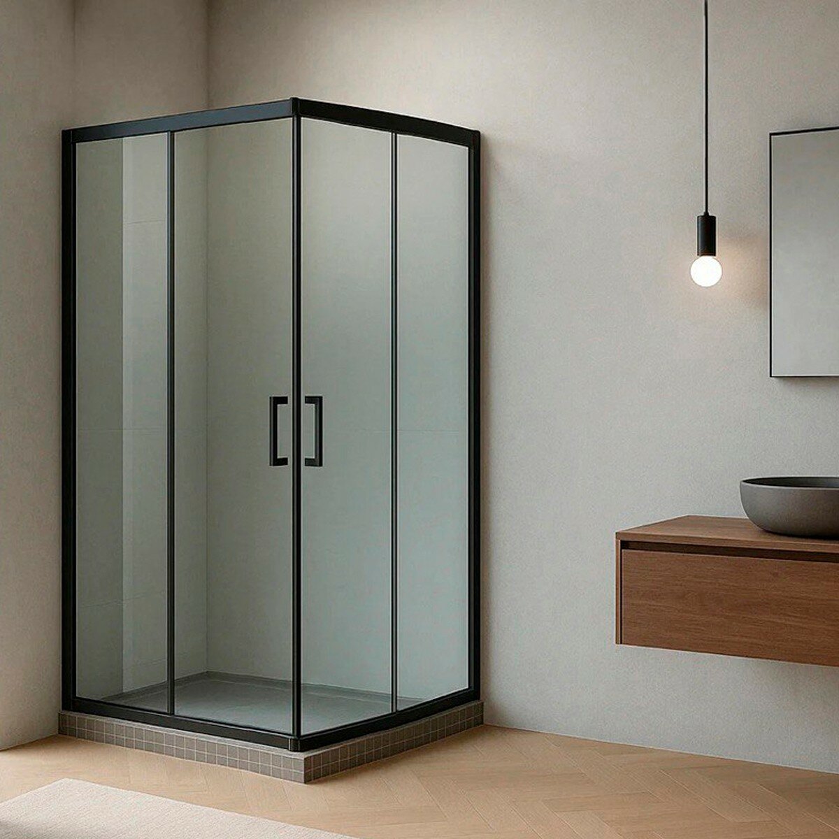 Душевой угол Royal Bath HPD 70х90 RB7090HPD-T-BL