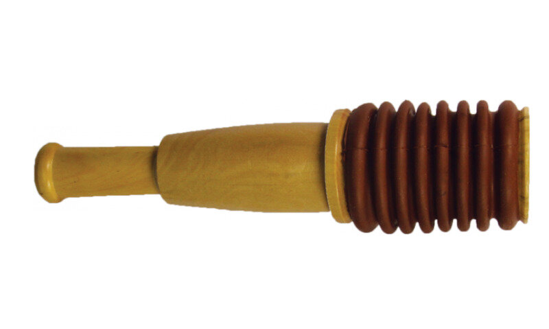 Манок на утку кряква Helen BAUD деревянный с гофрированной вставкой