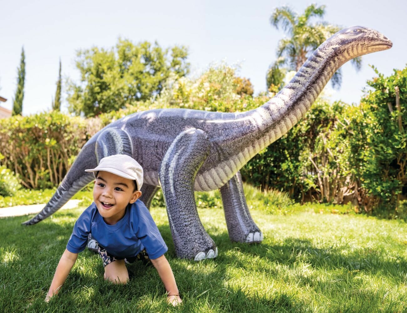 Надувная игрушка Бронтозавр, 262x122x91 см, 48594-2