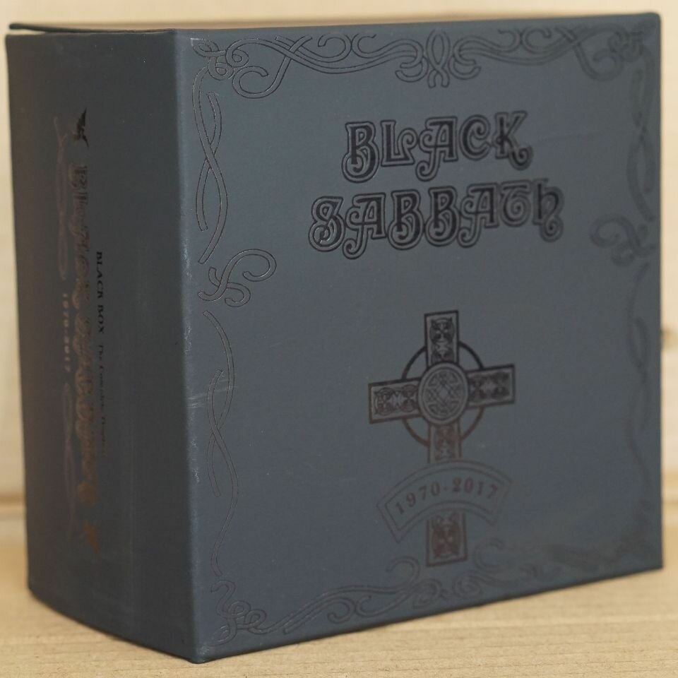 BLACK SABBATH (1970-2017) 22 CD и 1 BD коллекционное издание хэви-метал музыки
