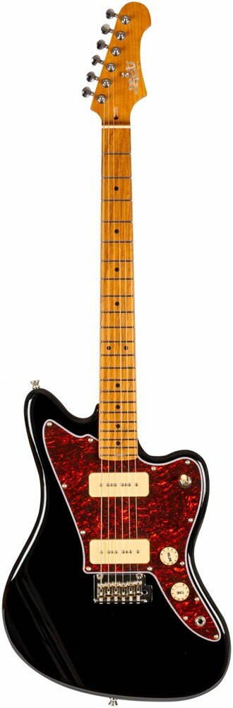 JET JJ-300 P90 BK - Электрогитара шестиструнная