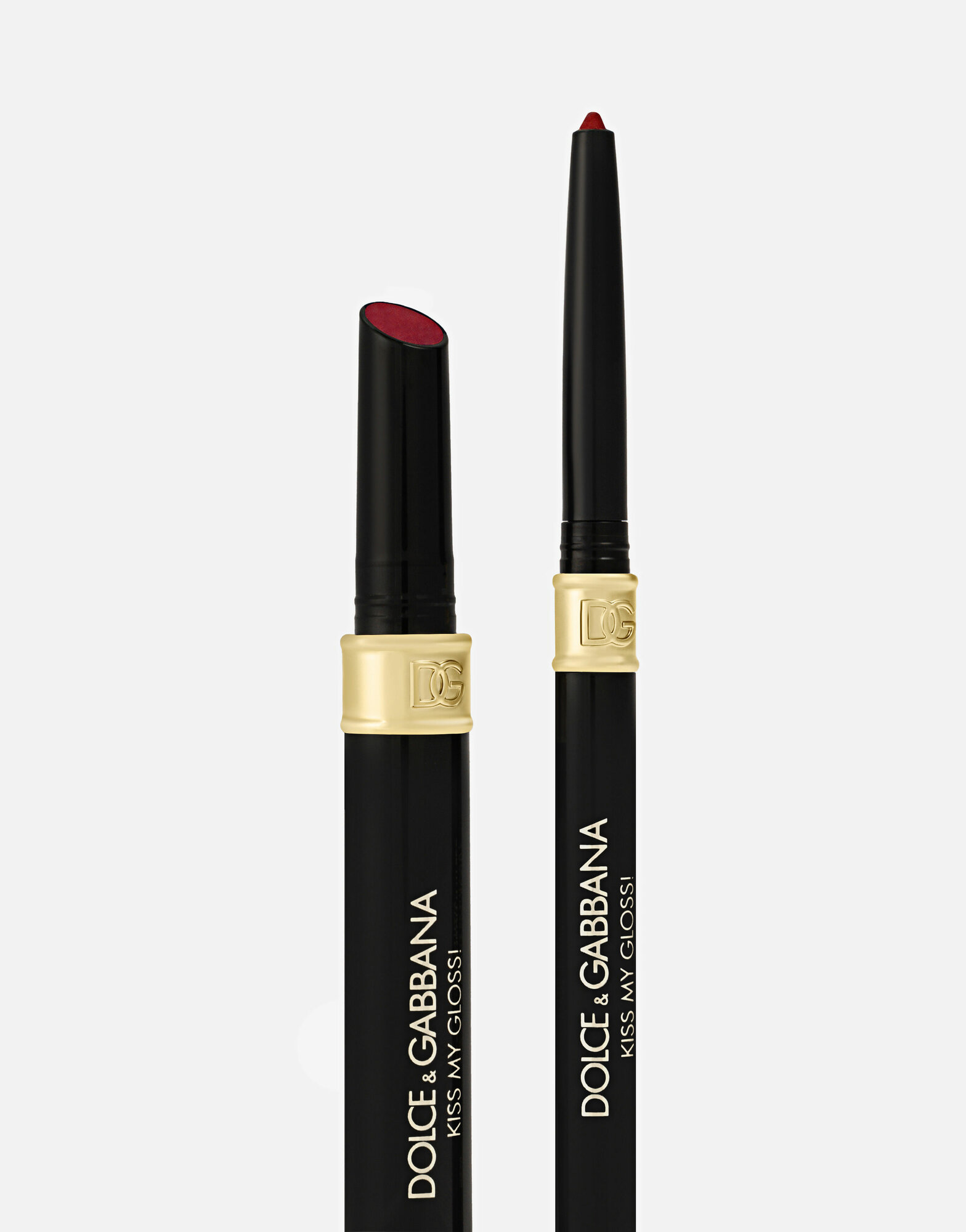 Dolce&Gabbana Набор для макияжа губ Kiss My Gloss! блеск и карандаш, цвет 5 - RED GLOSS (Pout)