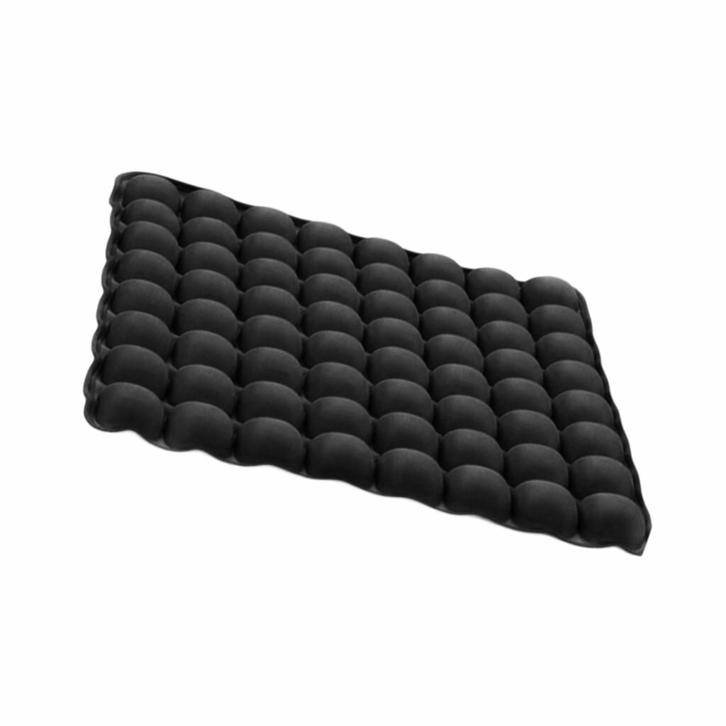Эргономичная надувная подушка для сидения с 3D технологией воздушных ячеек для офиса, путешествий и машины, Черный