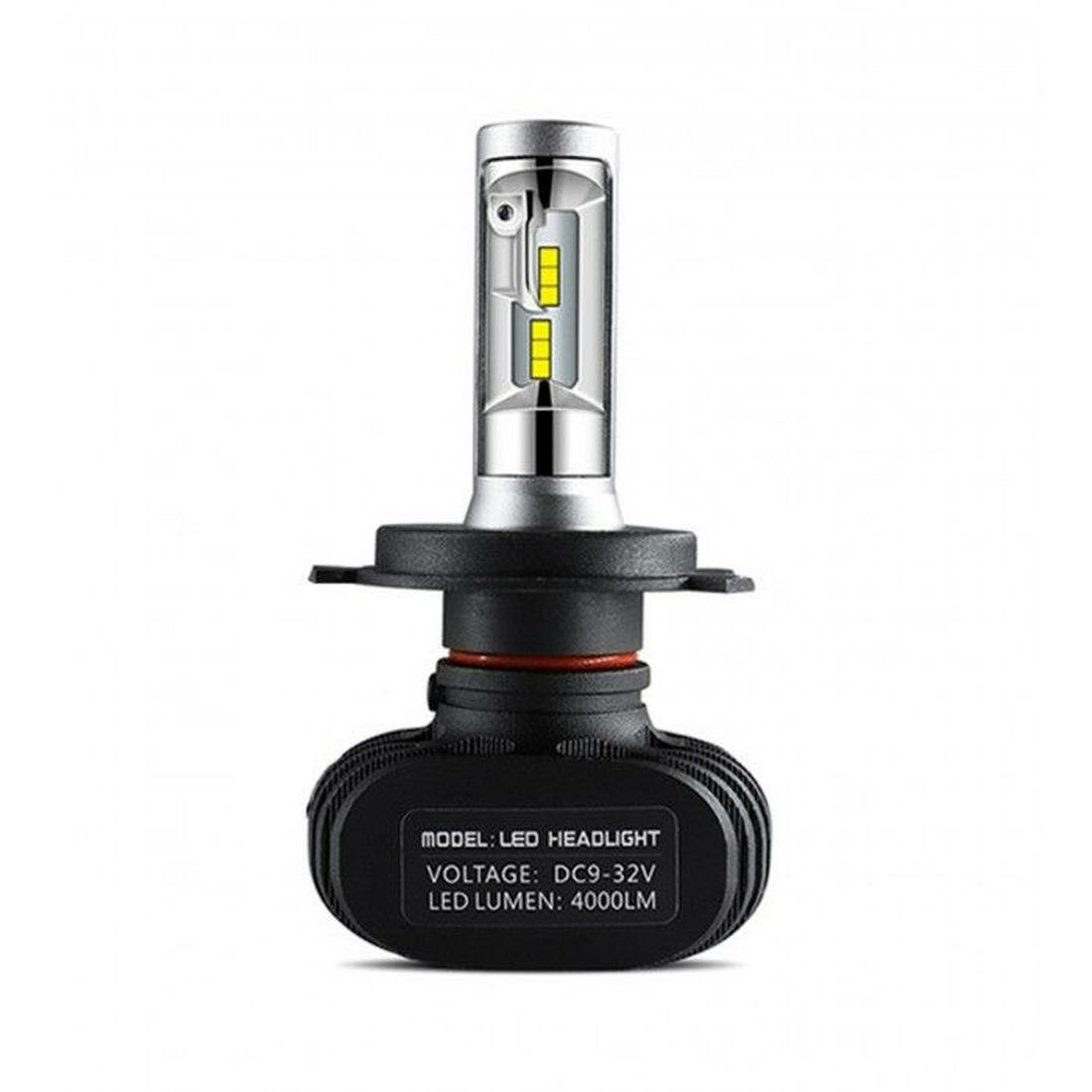 Светодиодная лампа головного света S1-1 LED H4 25W 6500k 4000lm Nord YADA (907773)