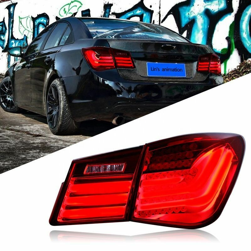 Задний фонарь для Chevrolet Cruze (Шевроле Круз) 2009-2014 фонарь светодиодов / Указатель поворота / красный