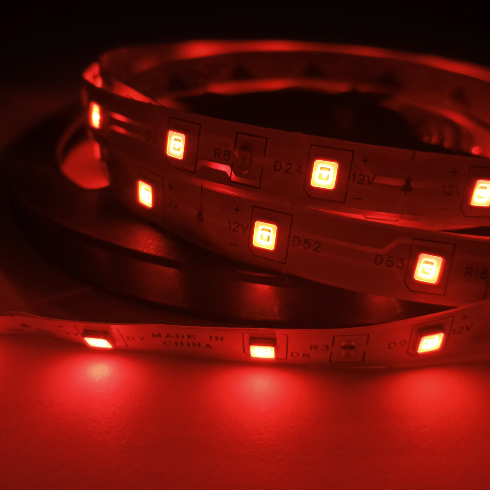 Светодиодная лента SMD 2835 60led 12v Красный 5м