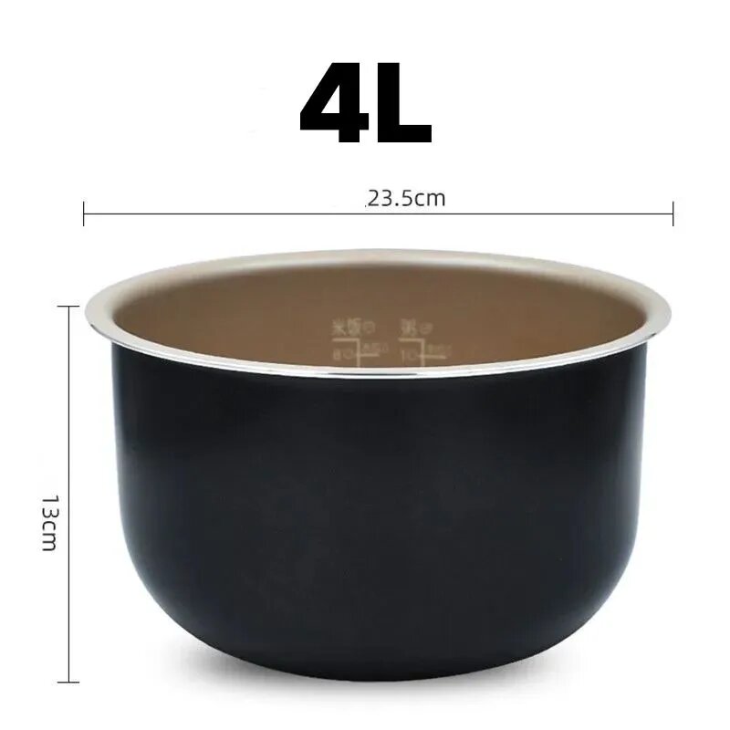 Чаша для мультиварки Philips HD3095 HD3195 HD3065 HD3062 HD3066 HD3075 HD3165 HD3166 , 4 л, керамическое покрытие