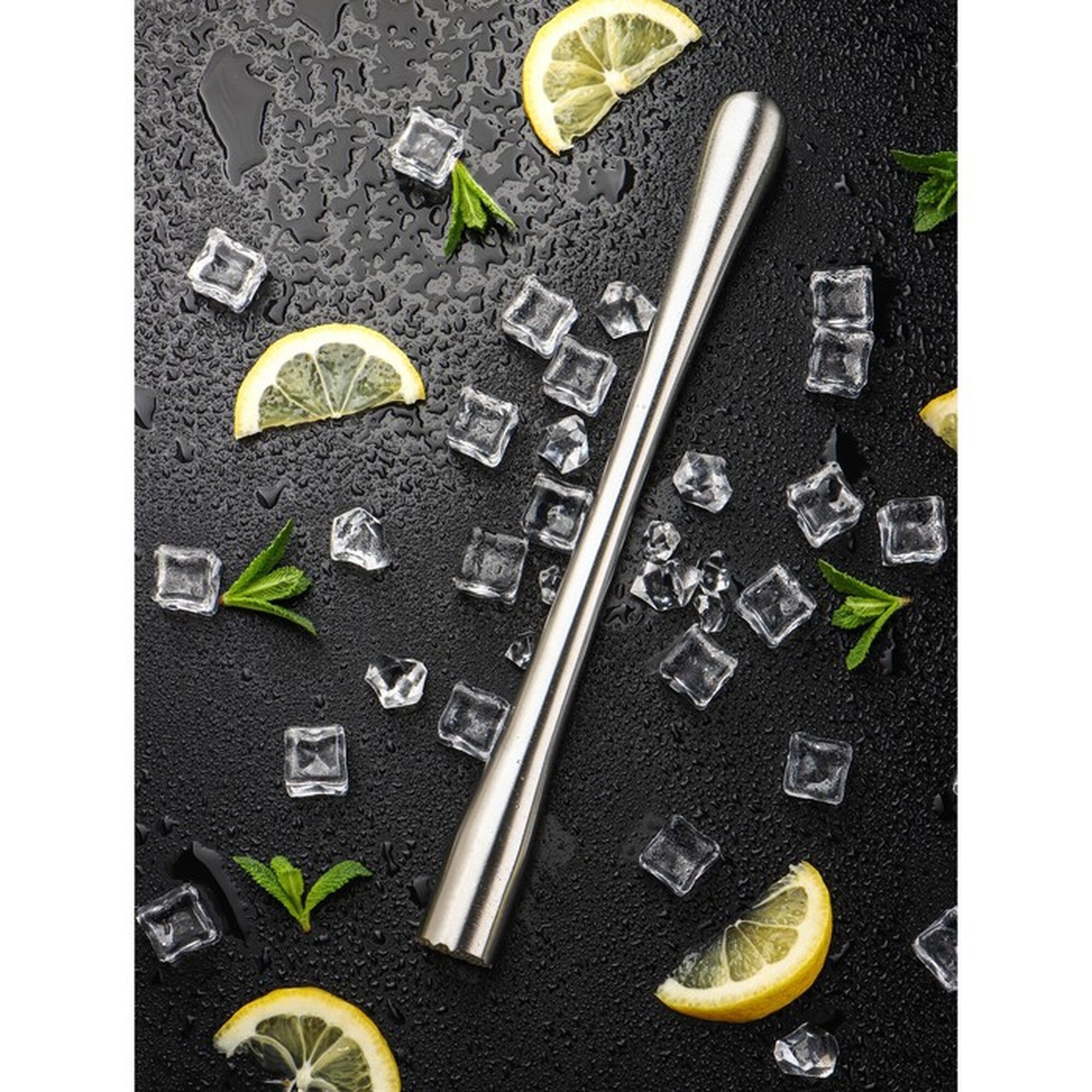 Мадлер SKYPHOS Steel, нержавеющая сталь, 28.5 см, серебиристый