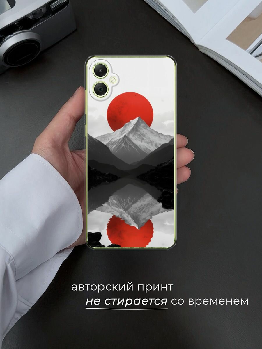 Чехол на Samsung Galaxy A05 / Самсунг Галакси A05 с принтом Белая гора — фото 1