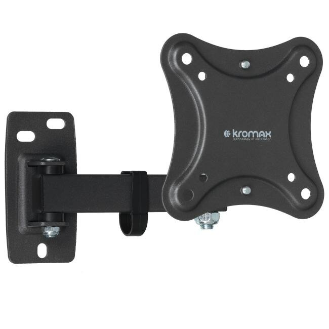 Kromax CORBEL-3 Black Наклонно-поворотный кронштейн (VESA75-100, 10-34", 25кг)