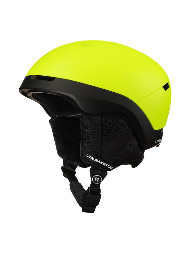 Шлем для сноуборда, горных лыж Los Raketos flood yellow black, размер S/M (54-58см)