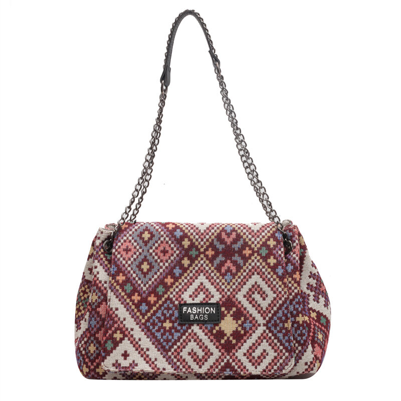 Бохо стиль, большая вместимость, высокие эстетические качества, универсальная модная женская сумка через плечо и ручная, уникальная индивидуальная новая модель,17,16, магниты, плечевой ремень, сумка