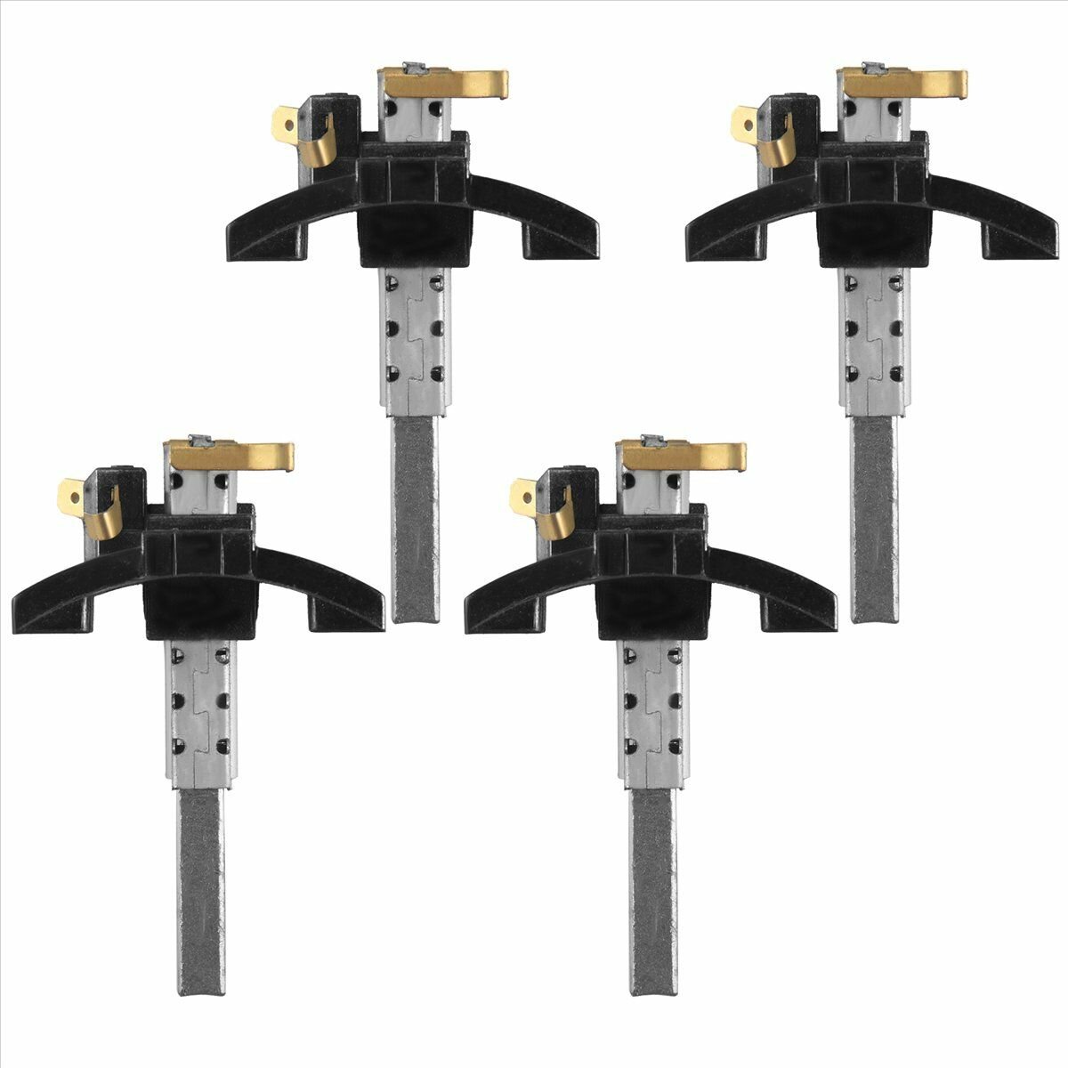 4 шт. угольные щетки для электродвигателя пылесоса, аксессуары, прочный инструмент для уборки дома