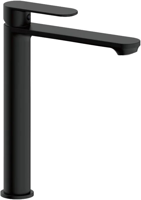 Смеситель для раковины Haiba HB590-7 HB11590-7 черный, матовый, кран для ванной в раковину, из латуни, рычажный, с керамическим картриджем