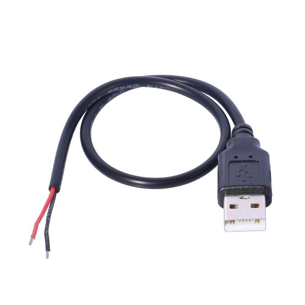 Кабель «голый провод — USB», мужская голова