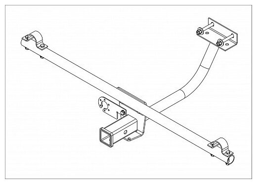Фаркоп (тягово-сцепное устройство) AvtoS на Лада Нива 2121 2131 1977-