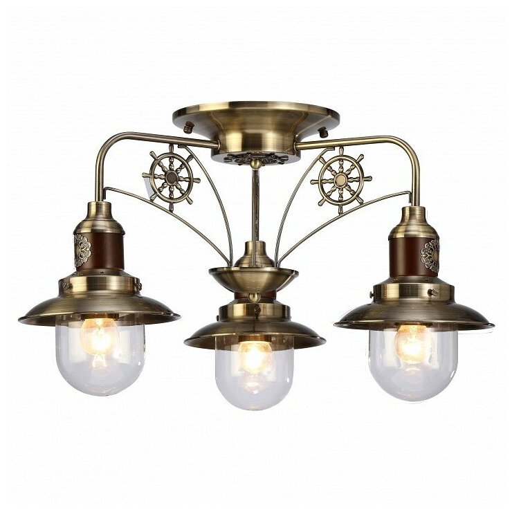 Потолочная люстра Arte Lamp Sailor A4524PL-3AB