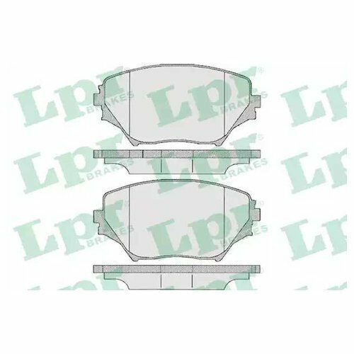 Комплект передних тормозных колодок Lpr 05P958 для Toyota RAV 4 (2000-2005)