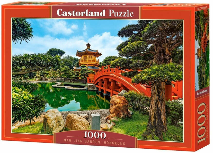 Пазлы Сад Нан Лиан, Гонконг, 1000 деталей Castor Land, 1 штука