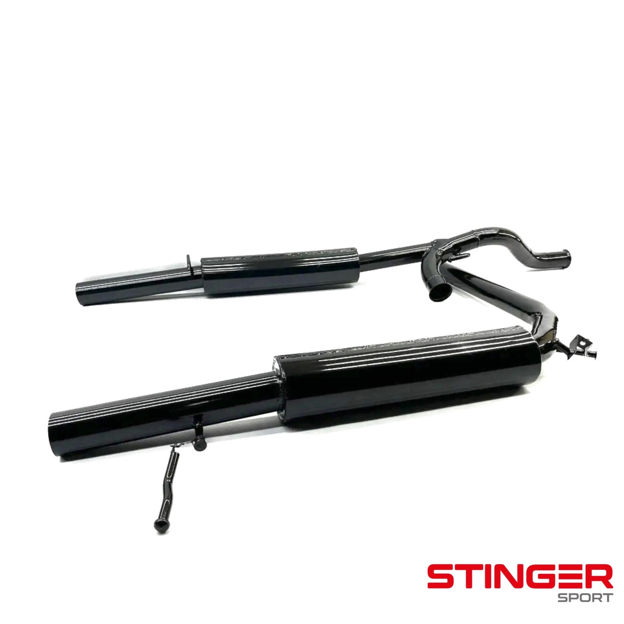 Глушитель раздвоенный "ST-Sport" для а/м ВАЗ 2170-71 Priora седан универсал