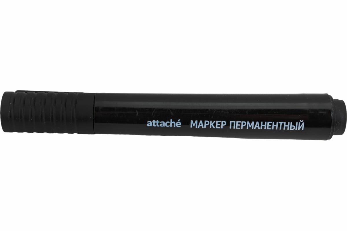 Attache Economy Перманентный маркер универсальный черный 12 шт 2-3 мм 475786