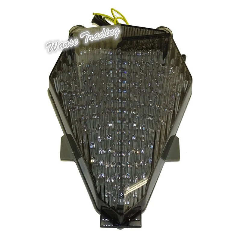 Waase для Yamaha YZF R6 RJ11 2006 2007 E-Mark задний фонарь Тормозные Сигналы поворота Встроенная светодиодная лампа Smoke Lens