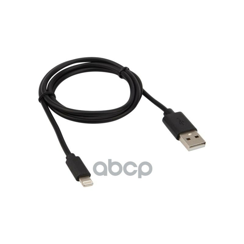 Кабель USB для iPhone Lightning (8pin) 1м, черный REXANT арт. 181122 - высокое качество