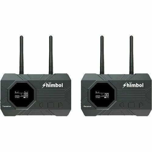 Shimbol ZO1000, комплект беспроводных видеопередатчиков и приемников SDI/HDMI длиной 1000 футов и длительностью 80 мс