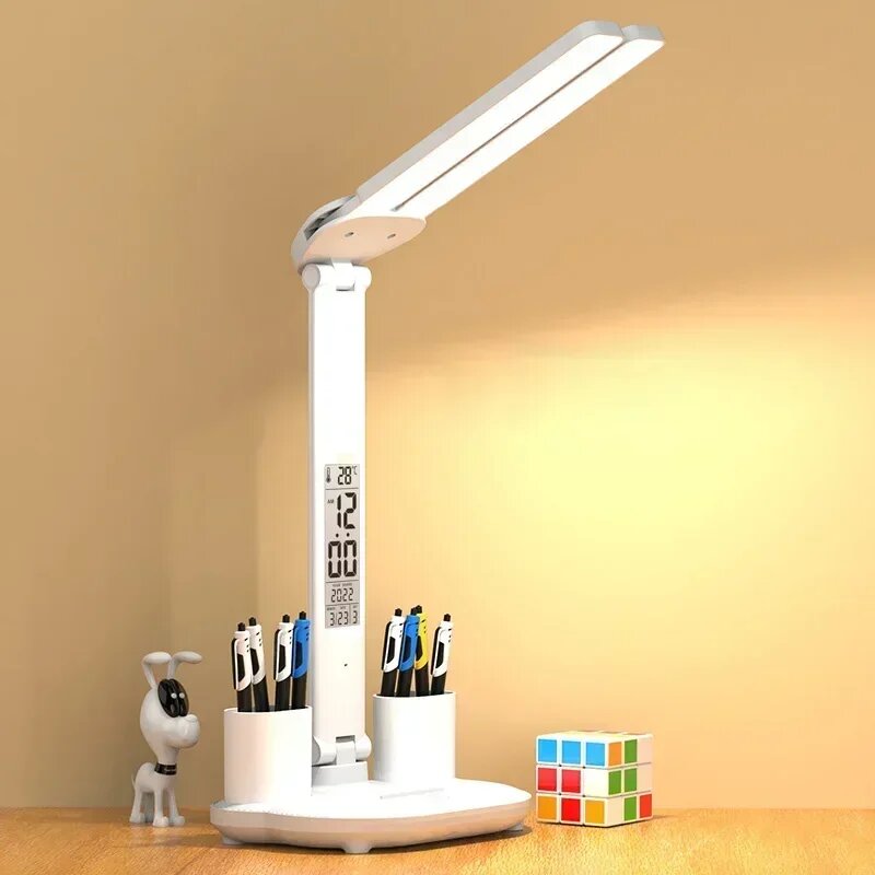 Настольная лампа IWP с держателями для ручек, встроенный аккумулятор