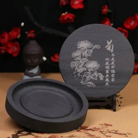 Чернильница из натурального камня для китайской живописи 1 party G