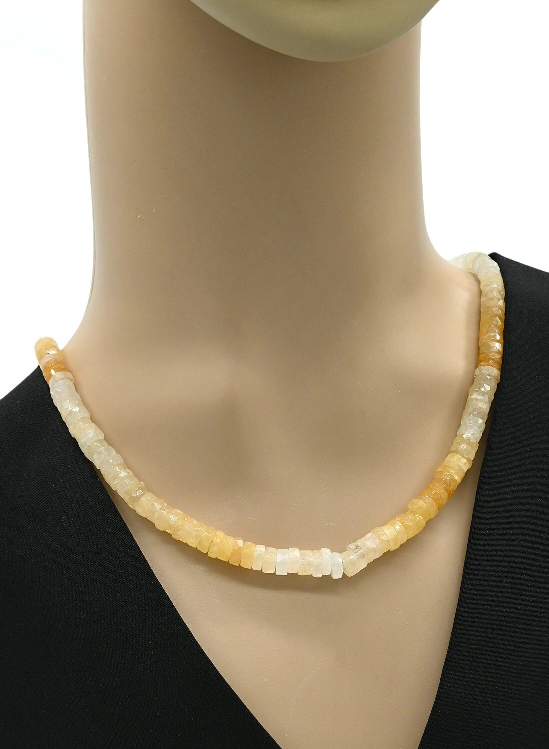 Бусы, цитрин