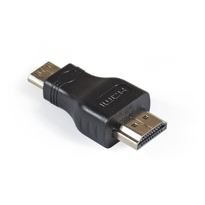 Exegate Переходник HDMI<->mini-HDMI ExeGate EX-HDMI-FMC, позолоченные контакты (oem)