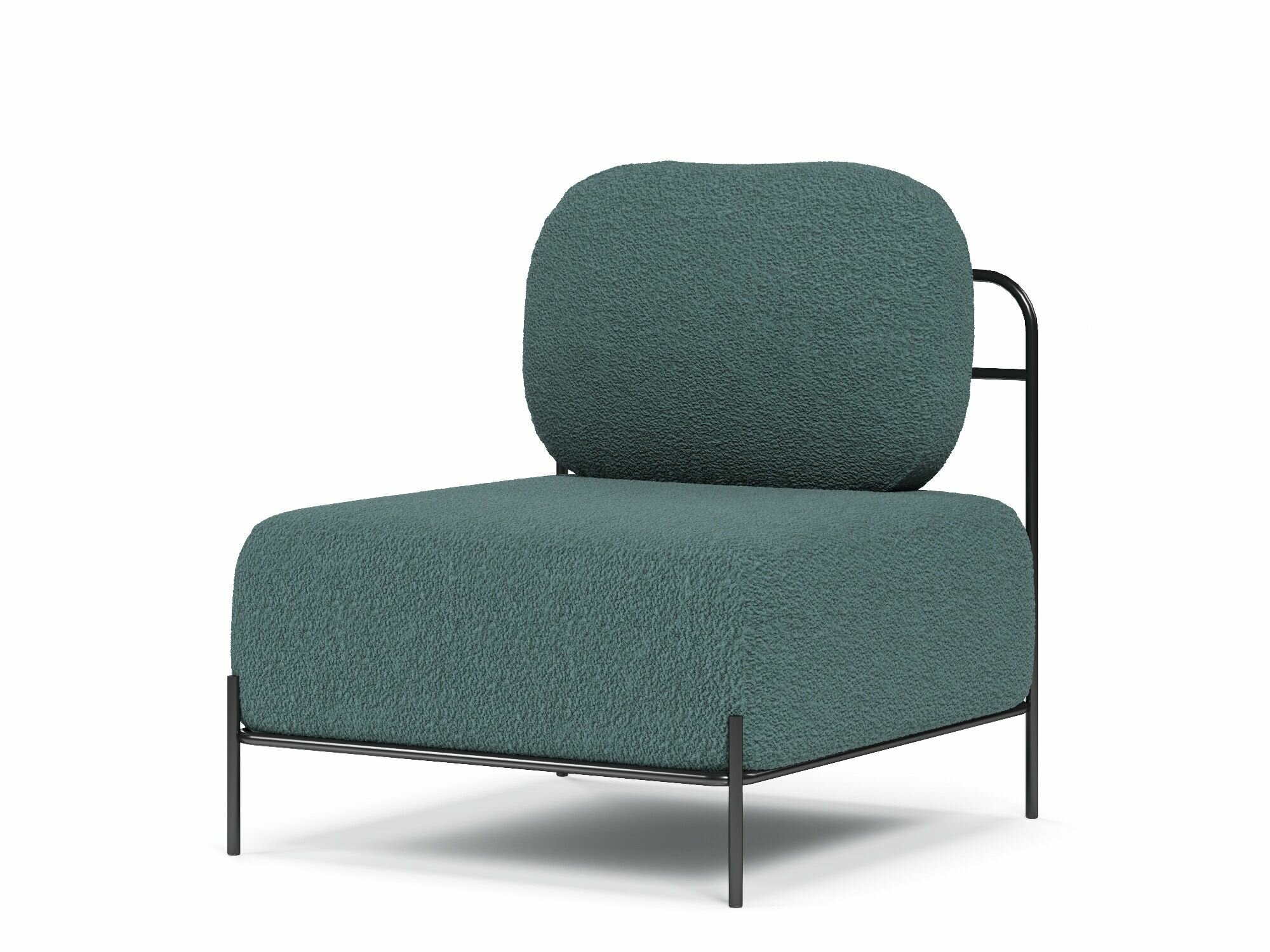 Кресло Novelti Gufo Bravo Sailor (67х72х65 см), букле, цвет темно-синий