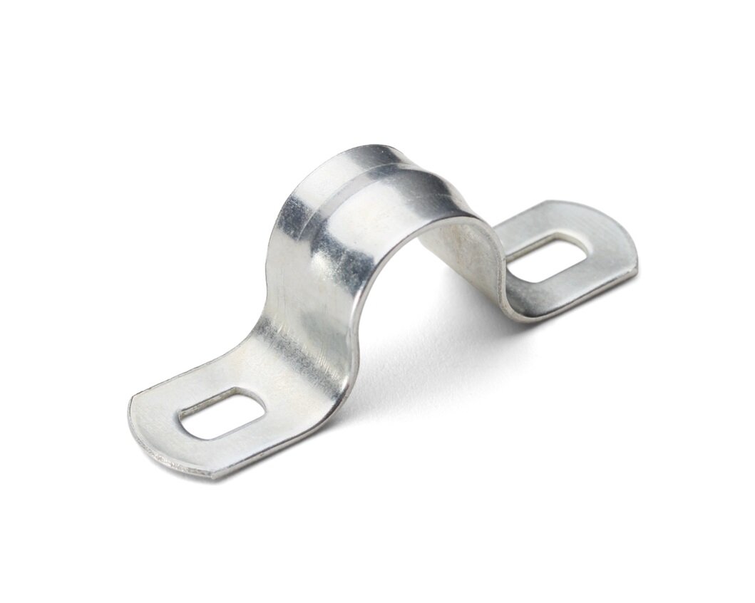 Промрукав Скоба металлическая СМД 19-20 (1уп - 75 шт) для гофры, пластиковых и металлических труб