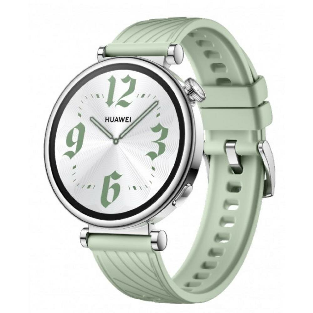 Умные часы HUAWEI Watch GT 4 41mm (AA-B19) RU, Зеленый Фторэластомер