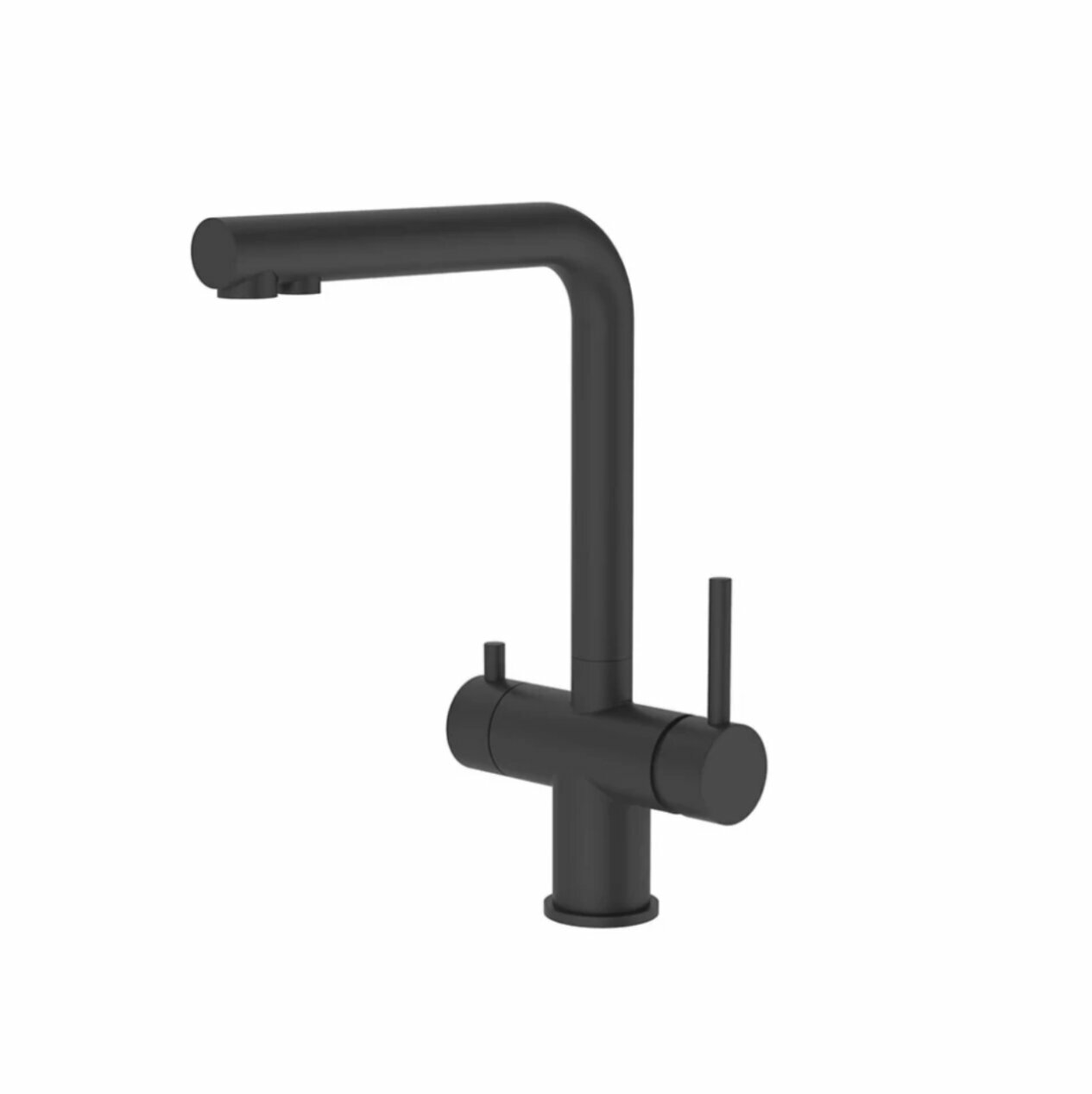 Смеситель с подключением под фильтр Vieir V15036-C , цвет - чёрный