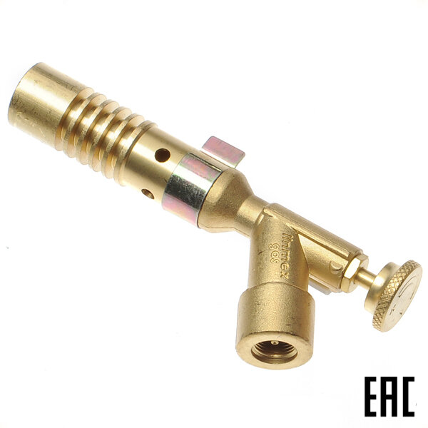 Газовая горелка TurboJet под сменный баллон с резьбой 7/16, без баллона TJ500-PB