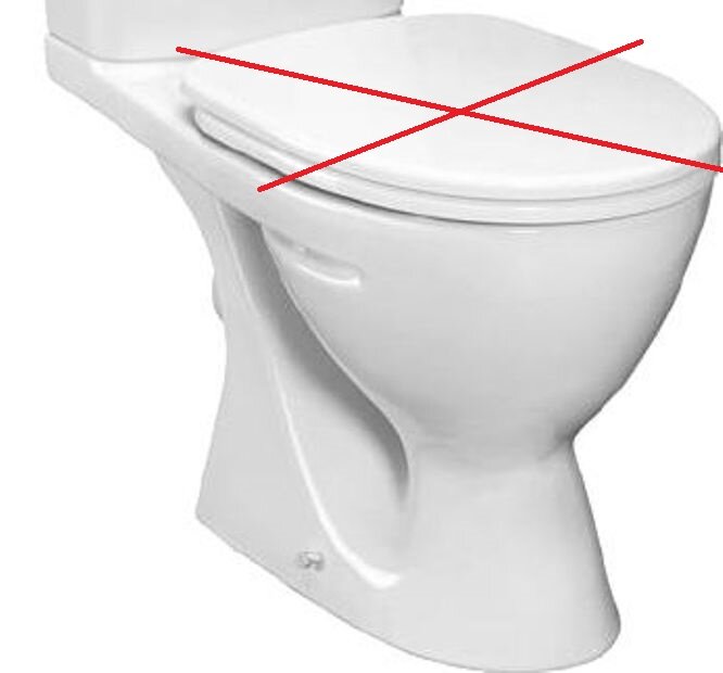 Чаша унитаза Ideal STANDARD Ecco New W908701 (только чаша, без бачка и сиденья)