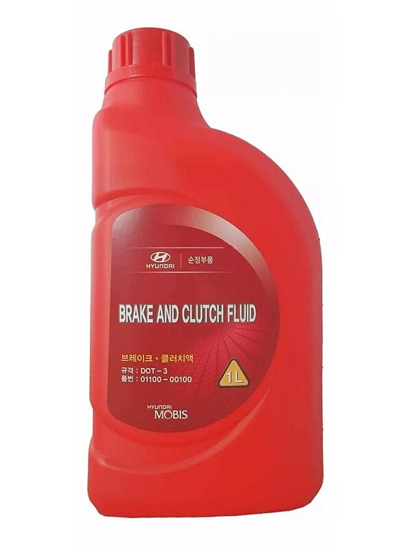 Тормозная жидкость Hyundai/Kia Brake Fluid DOT-3 1 л
