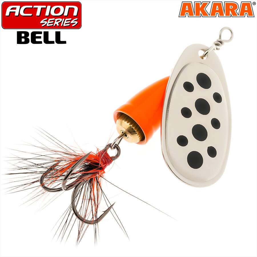 Блесна вращ. Akara Action Series Bell 4 10 гр. 1/3 oz. A1