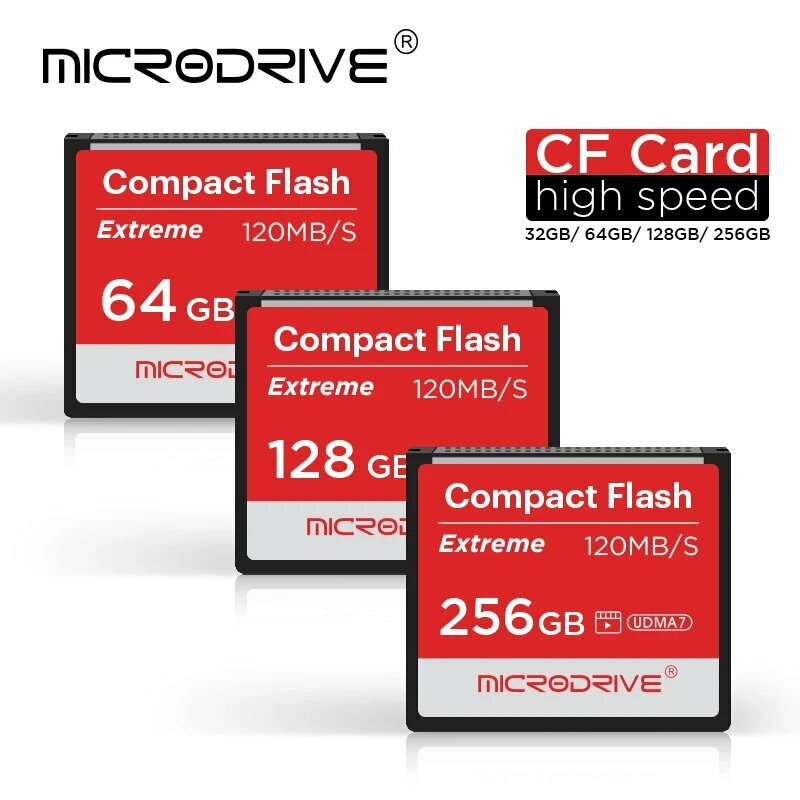 MicroDrive CF карта 32/64/128/256 ГБ 32 ГБ