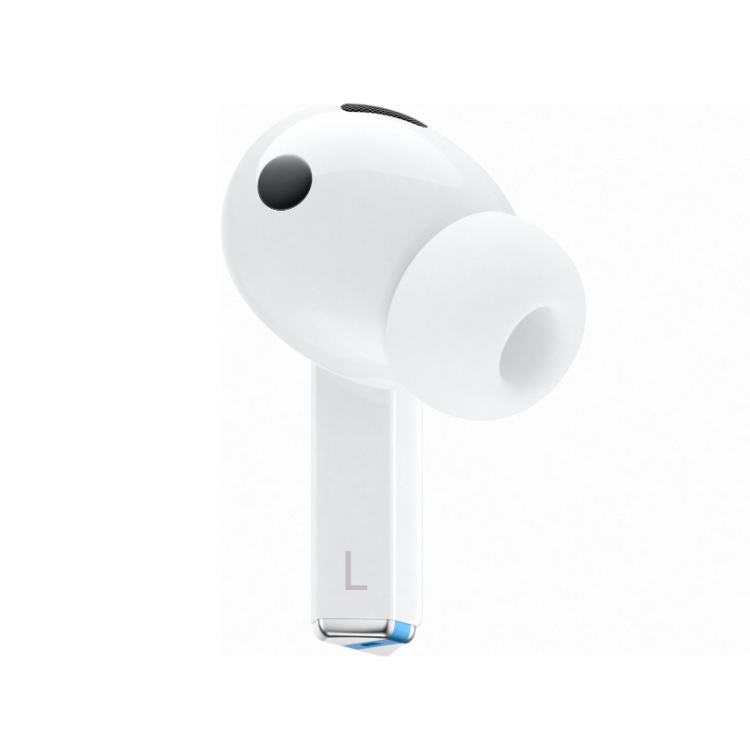 Левый наушник отдельно, для Samsung Galaxy buds 3 pro white (R630), с амбушюрой "M"