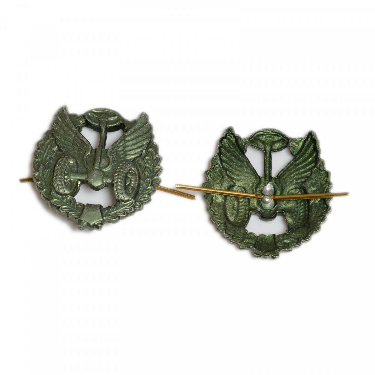 Эмблема МО Автомобильные войска полевая металлическая (венок)