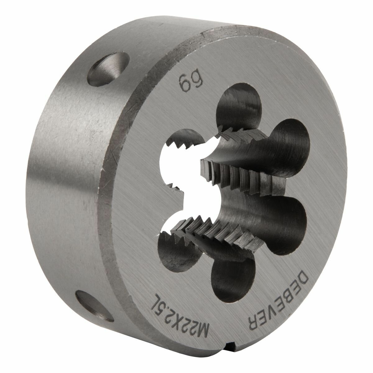 DB-41222L Плашка круглая, LH, М22х2,5, 9ХС, DIN 223, 6g Debever Machining Solutions