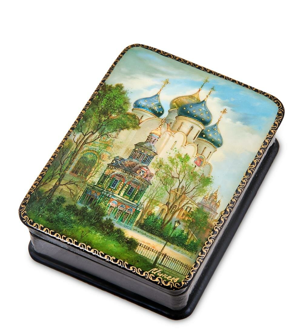 Шкатулка в технике декупаж Загорск (10х8х3,5) A2181780 Народные промыслы