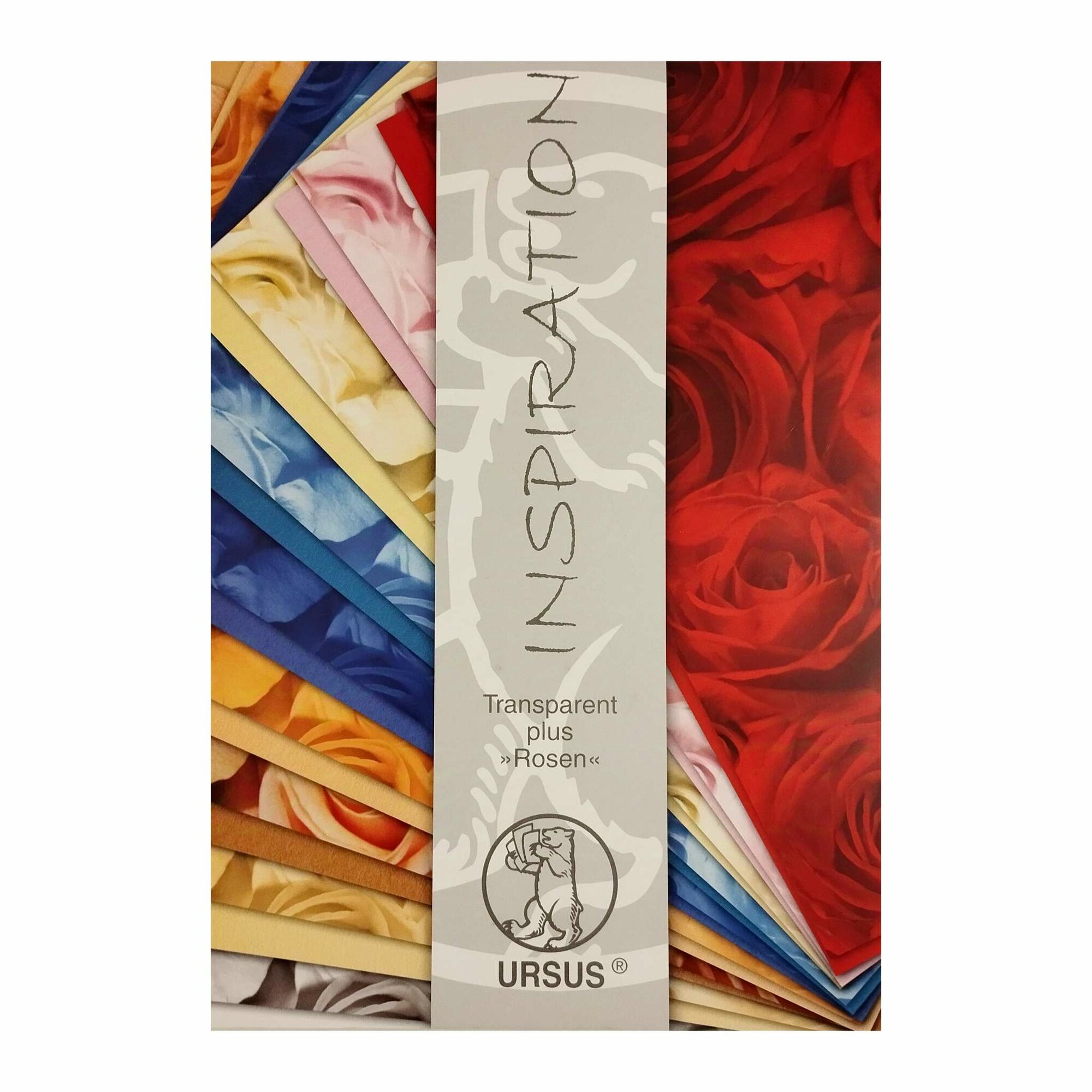 Набор бумаги для творчества "Розы", А4, 115г/м2