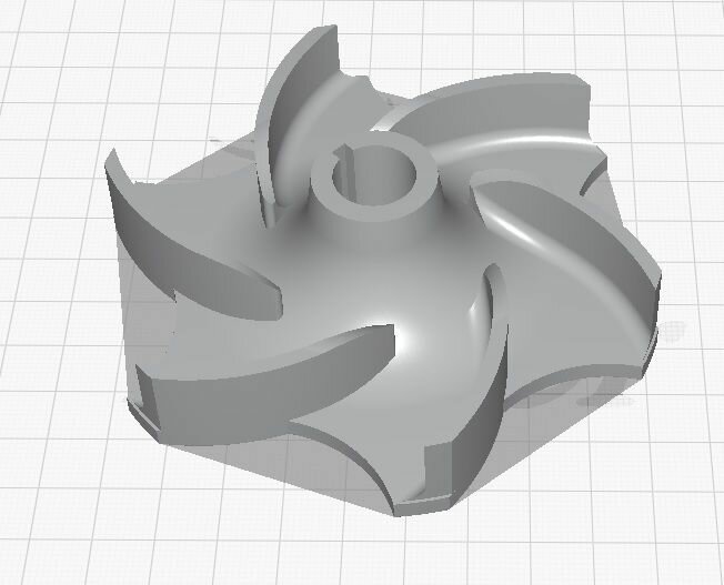 Рабочее колесо насоса Гном 10-10 (3D печать,10144)